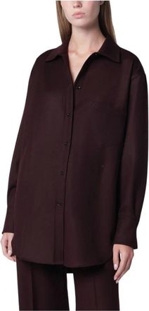Victoria Beckham Chemise Pyjama Remi - Femme - Blouses et Chemises - Brun - Taille: 34 FR