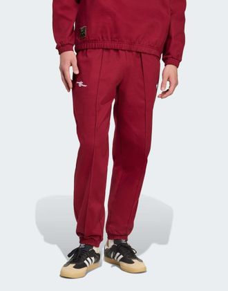 adidas Originals Arsenal - Terrace Icons - Pantalon - Bordeaux-Rouge