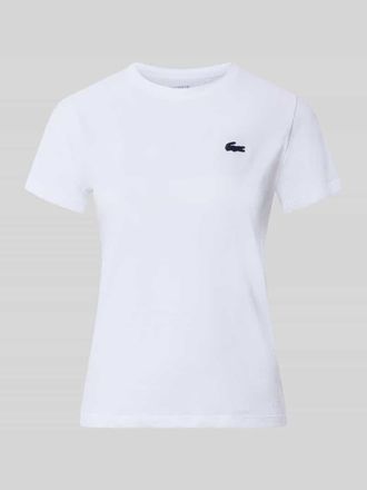 Lacoste Sport Slim Fit Sport-T-Shirt aus Baumwoll-Mix
