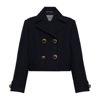 Balenciaga Wollblazer - - Jackets - Damen - Blau - 2XS