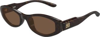 Balenciaga Bb0509S Sonnenbrille - - Accessories - Herren - Braun - 53 MM