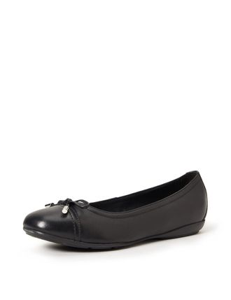 Geox Damen D Annytah D Geschlossene Ballerinas, Schwarz, 39.5 EU