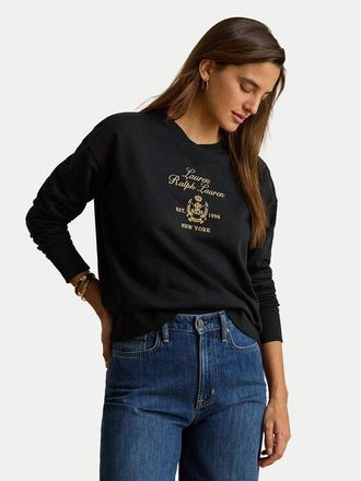 Lauren Ralph Lauren Sweatshirt 200P13944001 Schwarz Regular Fit