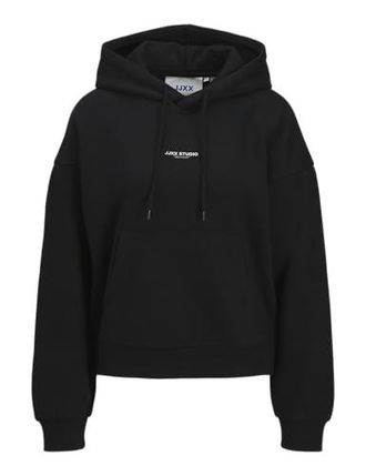 Jack & Jones Jack & Jones Jxstudio Vesterbro Ls RLX Sweat &agrave; Capuche SWT Noos, Noir, XS