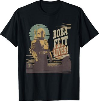 Star Wars The Book of Boba Fett Lives T-Shirt