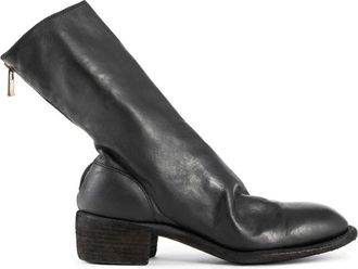 Guidi Femme, Chaussures, Noir, Taille: 37 EU 788Z Bottes Mi-Hautes &agrave; Zip Arri&egrave;re
