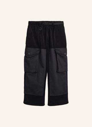 Yohji Yamamoto Y-3 Utility-Hose, Samtcord schwarz