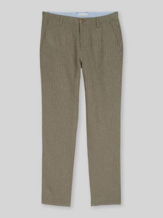 Tom Tailor Regular Fit Chino aus Leinen-Baumwolle-Mix