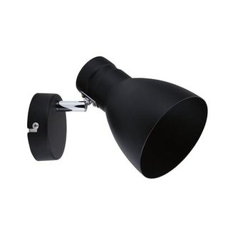 Paulmann 667.59 66759 Davy 1 ampoule max. Plafonnier 20 W Noir Spot Métal E27, 1 pièce