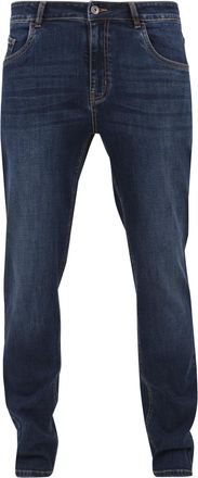 Urban Classics Herren Stretch Denim Pants Jeanshose, darkblue, 38
