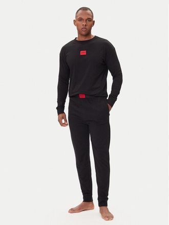 HUGO BOSS Pyjama Galaxy 50549188 Schwarz Regular Fit
