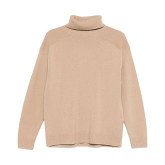 Seventy Femme, Pulls, Beige, Taille: 40 FR Pull Beige Aw25 Mélange Luxueux