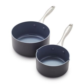 GreenPan CW0004154 Lima Gesunde Antihaftbeschichtung, Keramik, PFAS-frei, antihaftbeschichtet, Aluminium, Edelstahl, grau