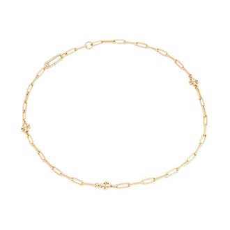 Tory Burch Gl&uuml;cksbringer-Halskette - - Accessories - Damen - Gelb - ONE SIZE