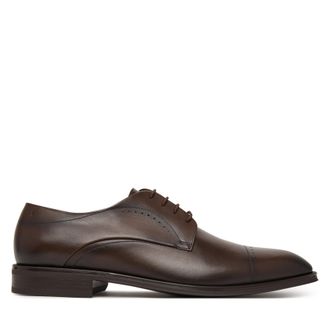 HUGO BOSS Halbschuhe BOSS Derrek 50565633 Dunkelbraun