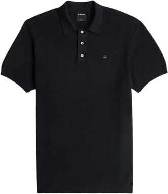 G-Star Homme, Tops, Noir, Taille: XL Polo en maille