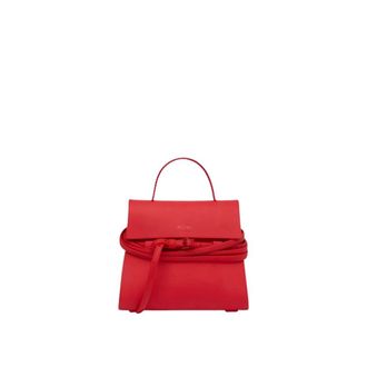 Moschino Tie Me Small Handbag - - Bags - Damen - Rot - ONE SIZE