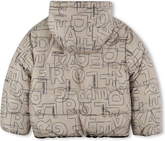 Karl Lagerfeld Reversible Down Jacket - Beige