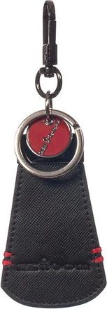 Kiton Homme, Accessoires, Noir, Taille: ONE Size Leather Keyring