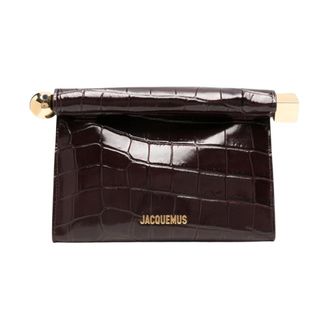 Jacquemus Le Sac Rond Carre - - Bags - Damen - Braun - ONE SIZE