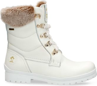 Panama Jack Damen Tuscani GTX Combat Boot, Blanco, 38 EU