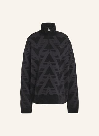 adidas Originals Adidas Originals Strickpullover Mit Reissverschluss Bis Zur Brust schwarz