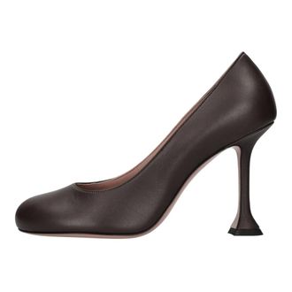 Amina Muaddi Mit Absatz Braun - - Shoes - Damen - Braun - 36 EU