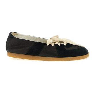 Maison Margiela Femme, Chaussures, Noir, Taille: 41 EU Replica Soft Laced Ballet