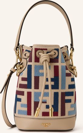 Fendi Beuteltasche Mon Tresor beige