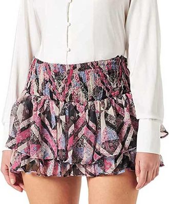 Pepe Jeans London Damen Pipa Skirt, Multicolour (Multi), M