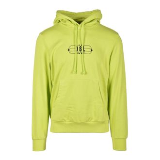 Diesel Homme, Sweatshirts et sweats &agrave; capuche, Vert, Taille: L SweaT-shirt en m&eacute;lange de coton