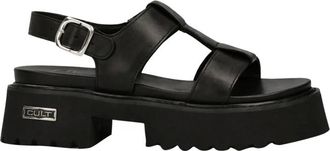 Cult Femme, Chaussures, Noir, Taille: 39 EU Cher Sandal