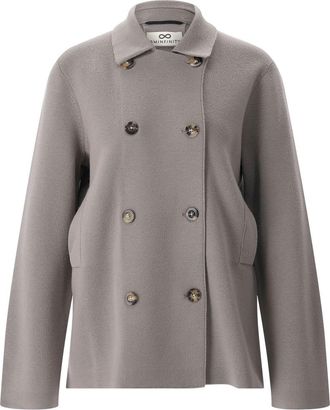 Sminfinity Zweireihige Strickjacke