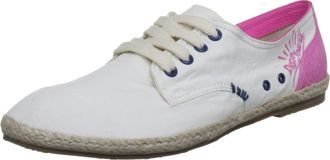 Pepe Jeans London Sloane PFS10767, Damen Sneaker, Beige (Off White), 37 EU / 4 UK
