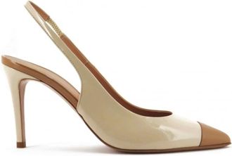 Roberto Festa Milano Femme, Chaussures, Beige, Taille: 37 1/2 EU Clelia Slingback Pump