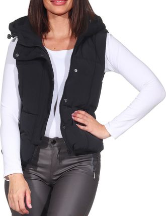 Jacqueline de Yong JdY Jdywonder Short Hood Waistcoat Otw Sij