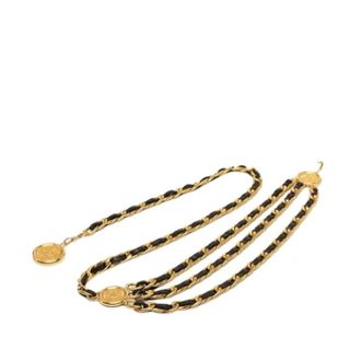 Chanel Pre-owned Cambon Ketteng&uuml;rtel - - Pre-owned - Damen - Schwarzk - ONE SIZE