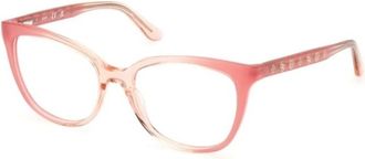 Guess Femme, Accessoires, Rose, Taille: 53 MM Monture optique carr&eacute;e