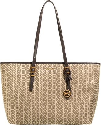 Michael Kors Shopper & Totes - Quinn Lg Ew Tz Tote - Gr. unisize - in Beige - für Damen