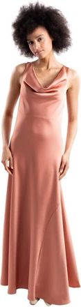 H2O Femme, Robes, Orange, Taille: 38 FR Long Sleeveless Dress