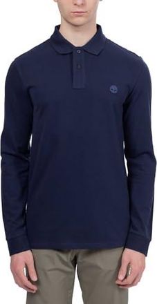 Timberland POLO MANICHE LUNGHE UOMO BLU