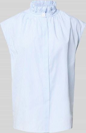 Rich & Royal Regular Fit Blusentop mit Stehkragen