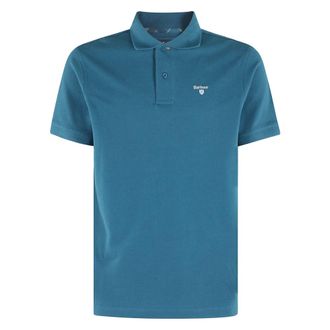 Barbour Homme, Tops, Bleu, Taille: XL Polo Tartan Piqué