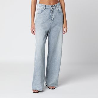 Balenciaga Light blue baggy jeans
