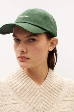 Thinking Mu Thinking MU Herren vegan M&uuml;tze Denken Chris Gr&uuml;n