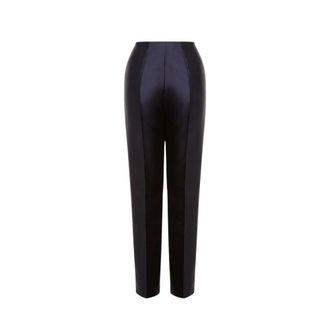 Alberta Ferretti Pleated Mikado Hosen - - Trousers - Damen - Blau - S