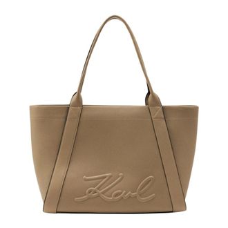 Karl Lagerfeld K/Ville Tote - Femme - Sacs - Beige - Taille: ONE Size