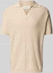 Gabba Poloshirt mit V-Ausschnitt