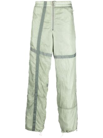 OAMC pantalon ample &agrave; taille &eacute;lastiqu&eacute;e - Vert