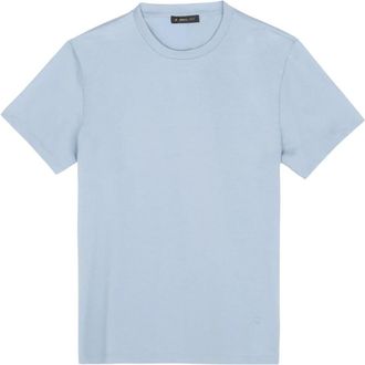 Manuel Ritz Homme, Tops, Bleu, Taille: 2XL T-shirt &agrave; col rond
